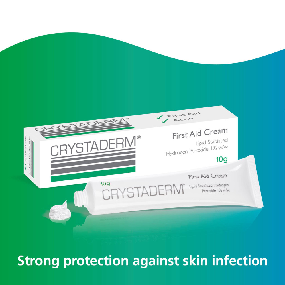 Crystaderm First Aid Cream 10g | HealthPorter NZ