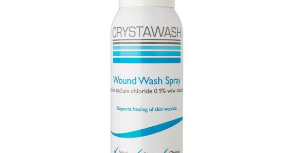 Crystawash Wound Wash Spray 100ml | HealthPorter NZ