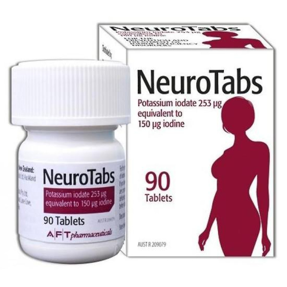 NeuroTabs Iodine 150ug 90 Tablets | HealthPorter NZ