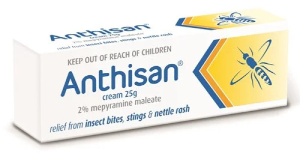 Anthisan Antihistamine Cream 25g | HealthPorter NZ