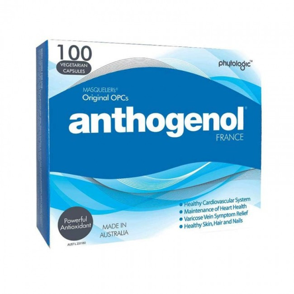 Anthogenol 100 Vegetarian Capsules - HealthPorter