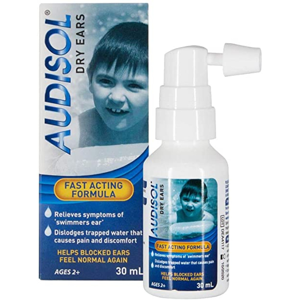 Audisol Dry Ear | Swimmer's Ear | HealthPorter NZ