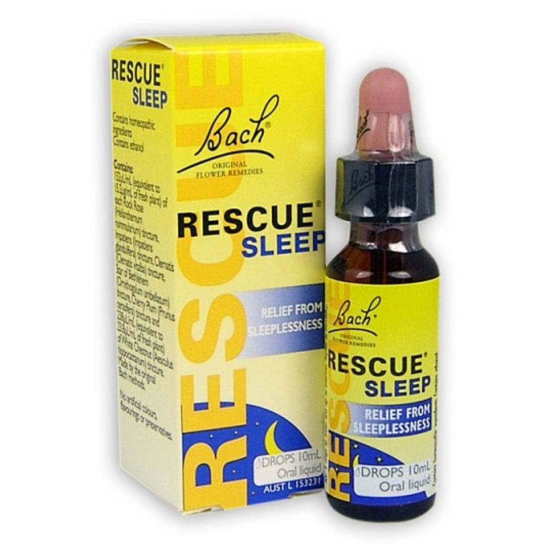 Bach Rescue Sleep Drops 10ml | HealthPorter NZ
