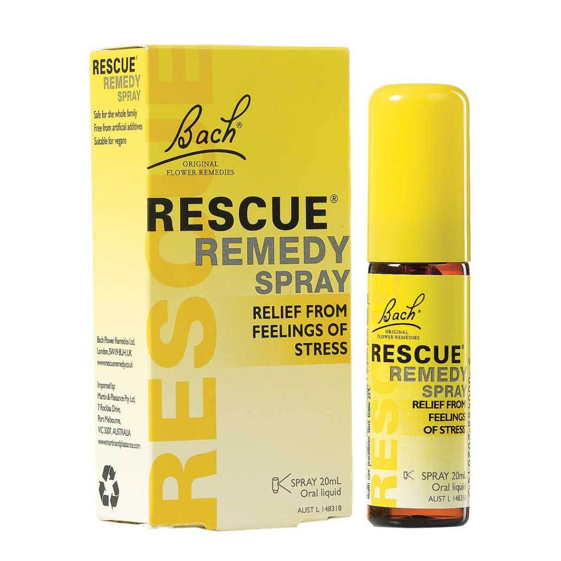 Bach Rescue Remedy Spray 20ml | HealthPorter NZ