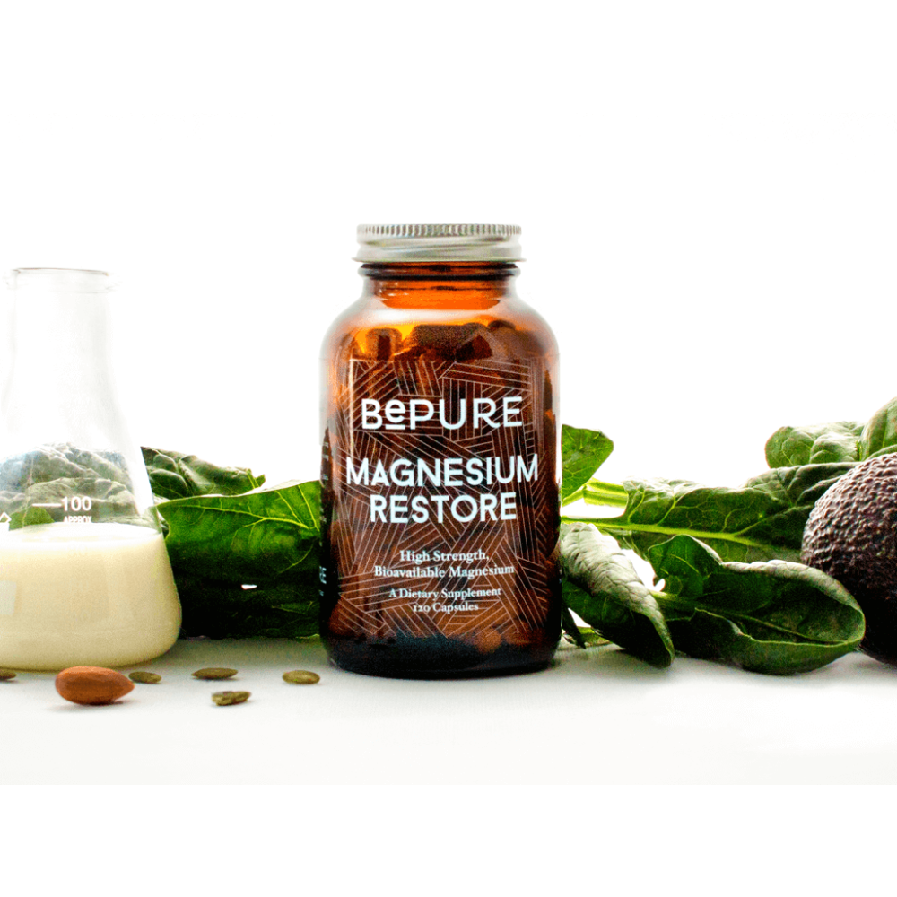 BePure Magnesium Restore 120 Capsules - HealthPorter NZ