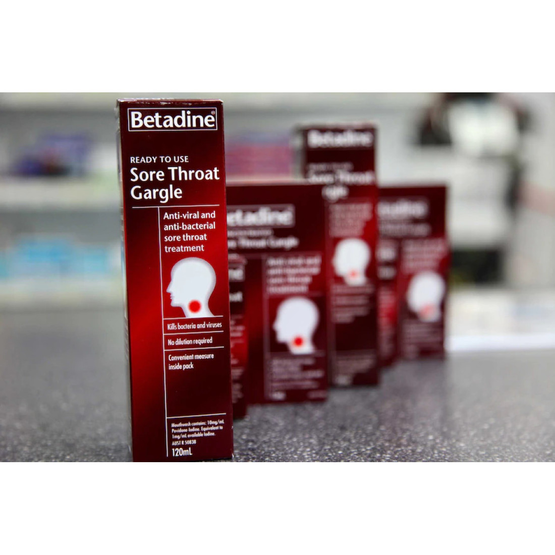 Betadine Sore Throat Gargle Ready To Use | HealthPorter NZ