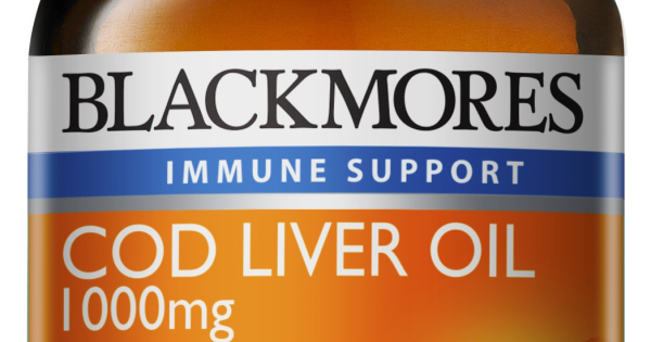 Blackmores Cod Liver Oil 1000mg 80 Capsules - HealthPorter