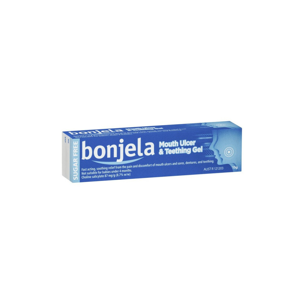 Bonjela Mouth Ulcer & Teething Gel 15g - HealthPorter