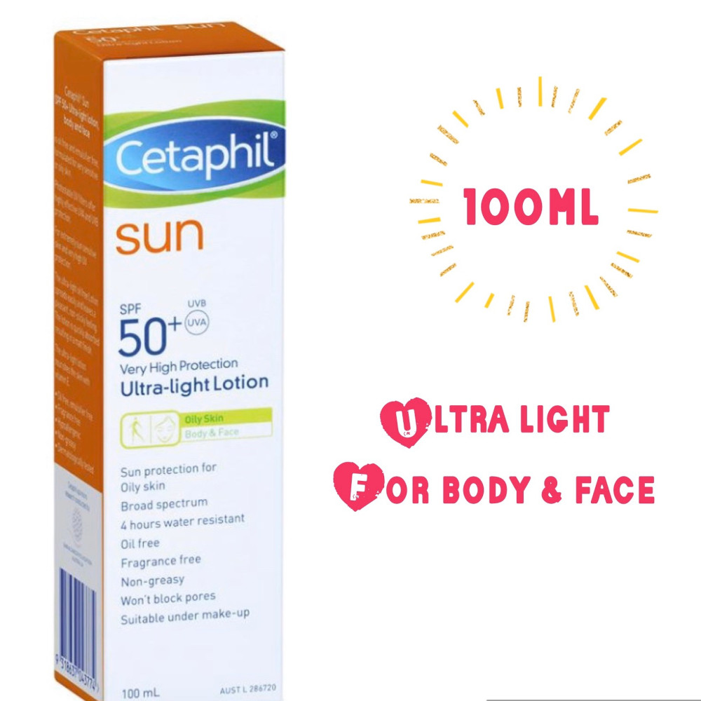 Cetaphil Sun Sunscreen SPF50+ Ultra Light | HealthPorter NZ