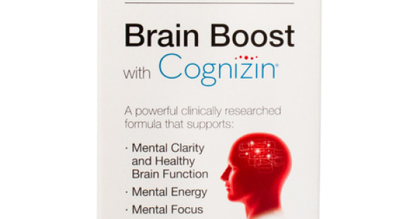 Clinicians Brain Boost With Cognizin 30 Capsules - Healt ...