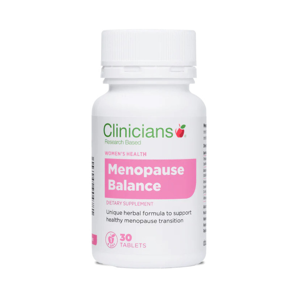 Clinicians Menopause Balance 30 Tablets | HealthPorter NZ