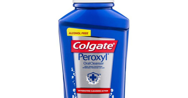 Colgate Peroxyl Oral Cleanser Mouth Rinse | HealthPorter NZ