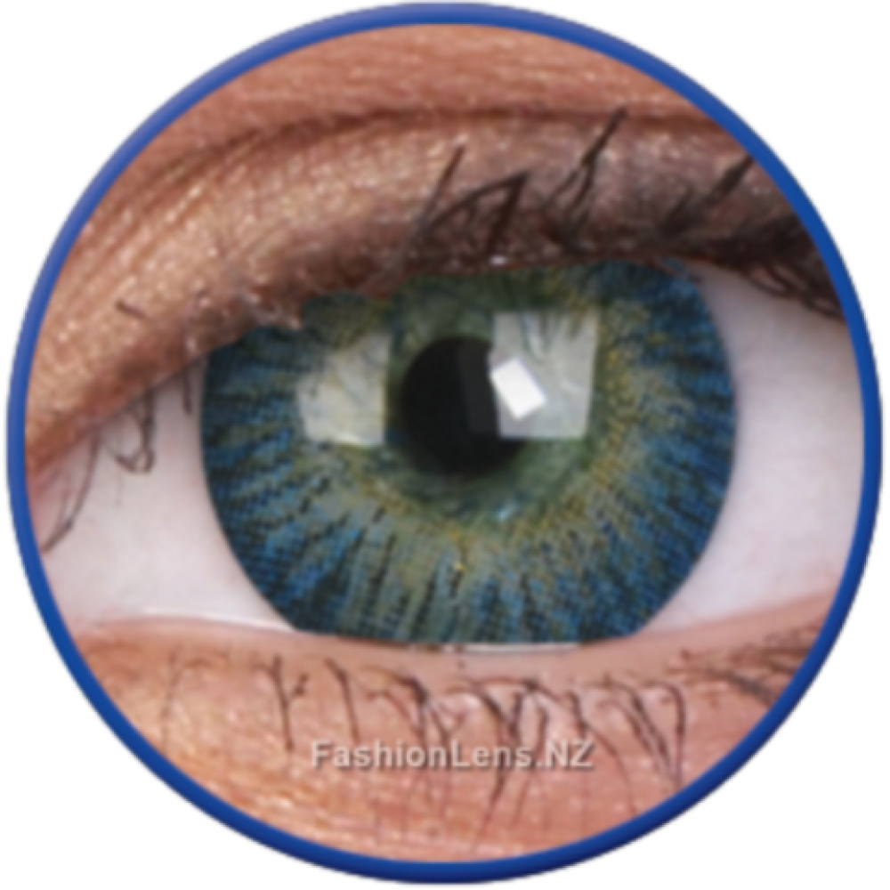 ColourVue Colour Contact Lens 3 Tones Blue - HealthPorter