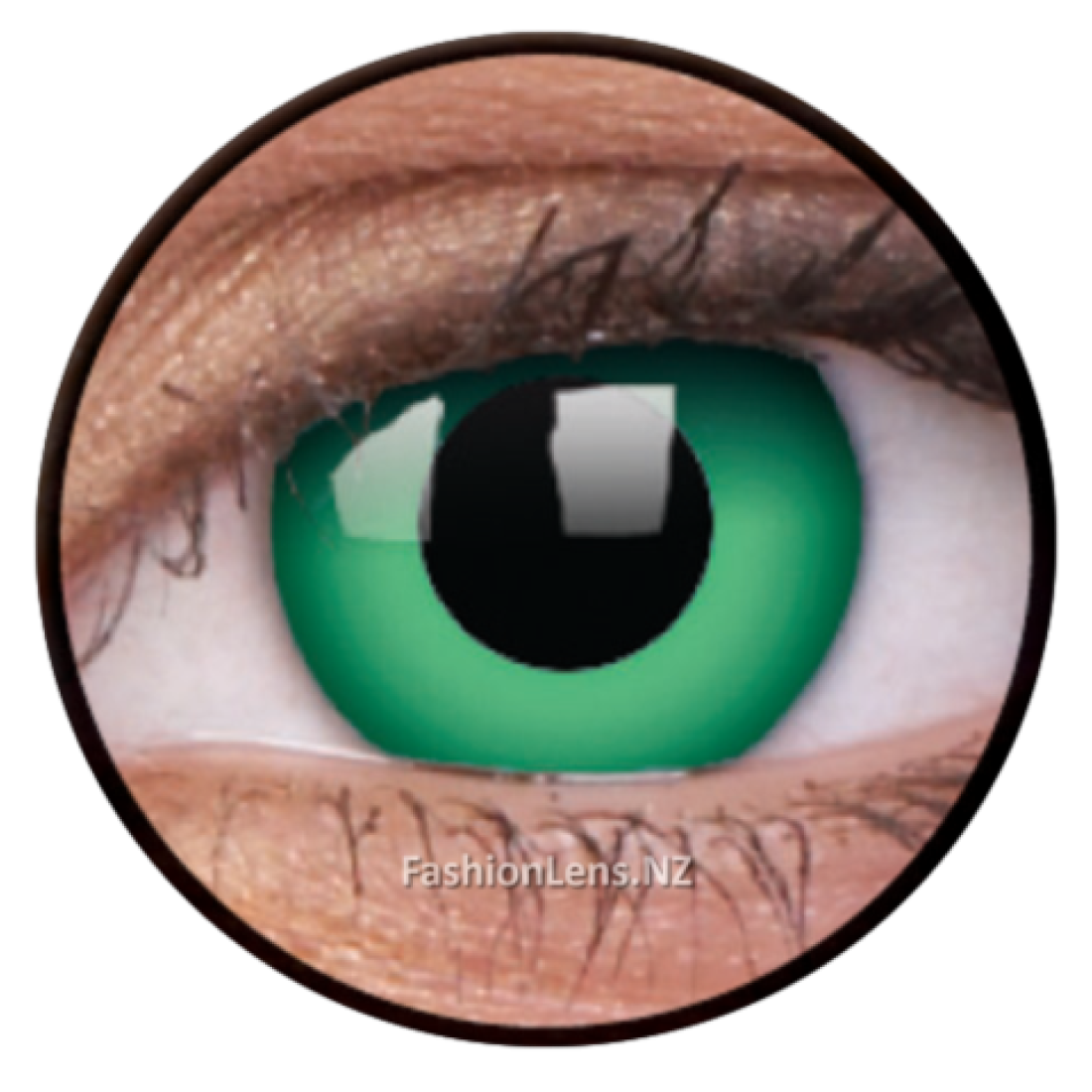 ColourVue Crazy Contact Lens Emerald Green - HealthPorter