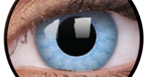 ColourVue Crazy Contact Lens Solar Blue - HealthPorter