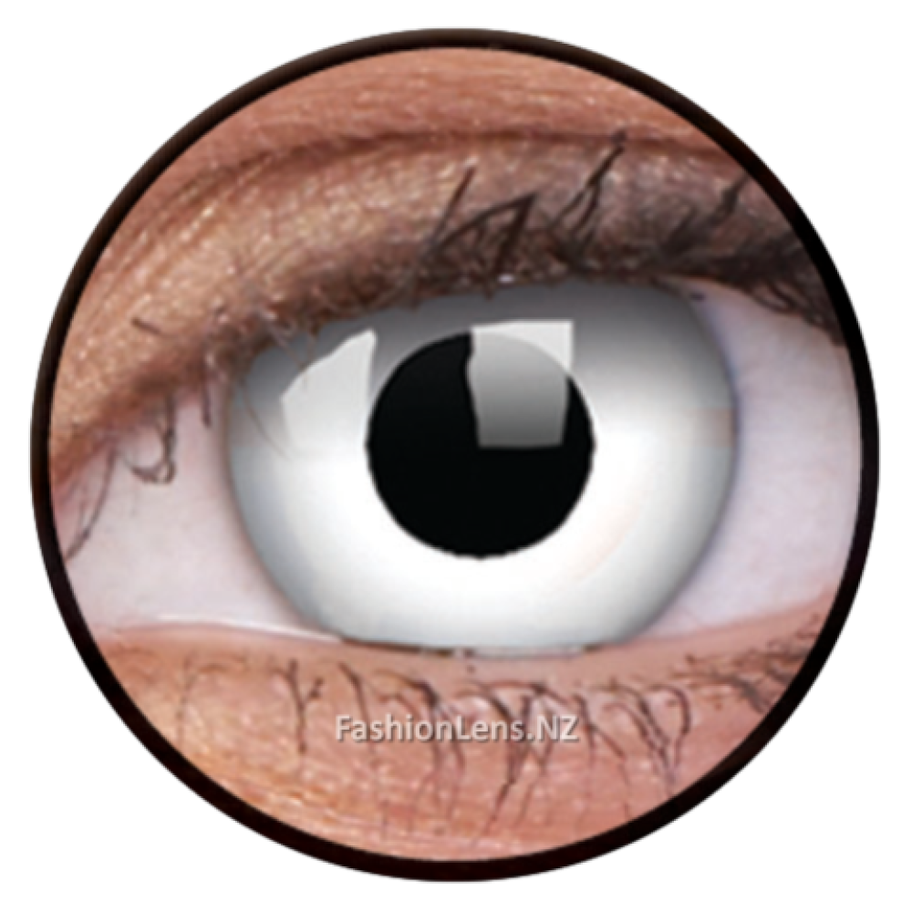 ColourVue Crazy Contact Lens Whiteout - HealthPorter