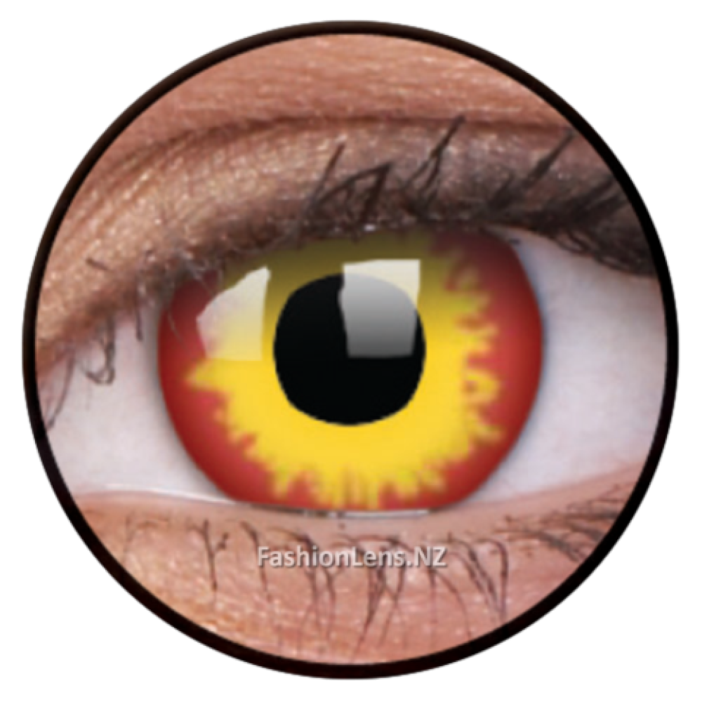 ColourVue Crazy Contact Lens Wild Fire - HealthPorter