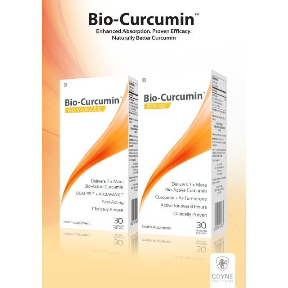 Bio-Curcumin 400mg BCM95 30 Vege Capsules | Coyne Healthcare ...