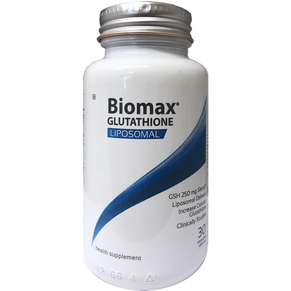 Biomax Glutathione 625mg Liposomal 30 Vege Capsules | Coyne ...