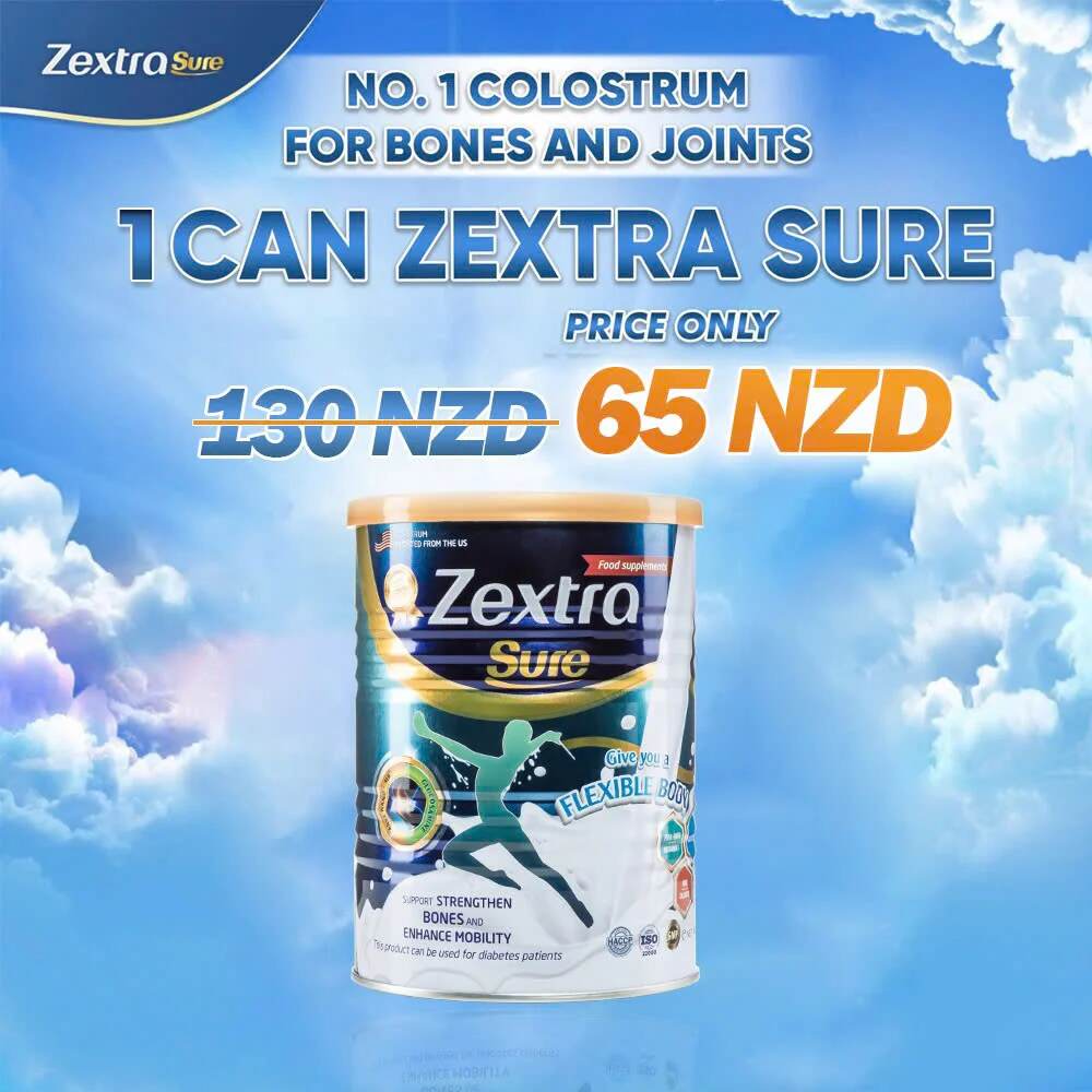 Zextra Sure Colostrum Milk 400g | HealthPorter NZ