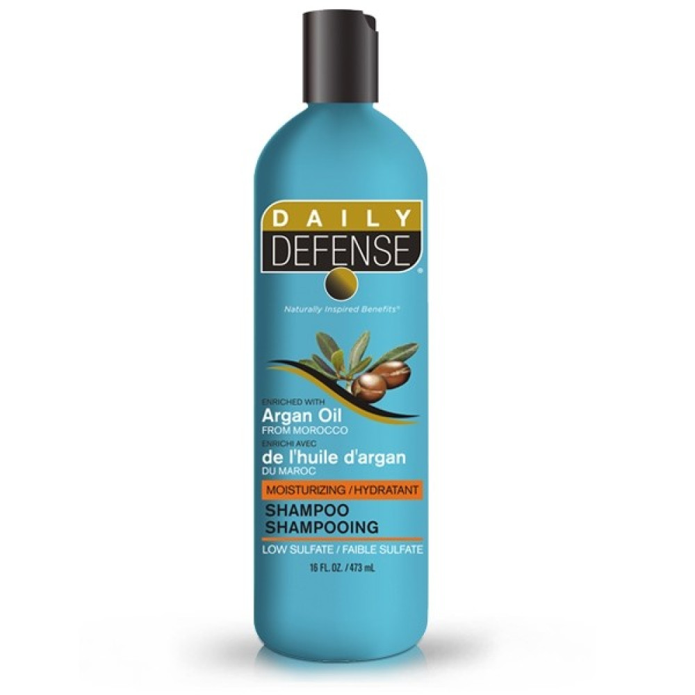 Daily Defense Argan Oil Shampoo 473ml - HealthPorter