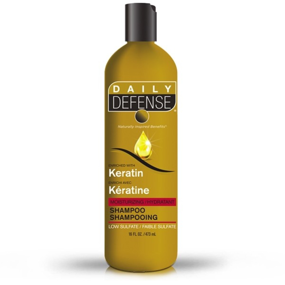 Daily Defense Keratin Shampoo 473ml - HealthPorter