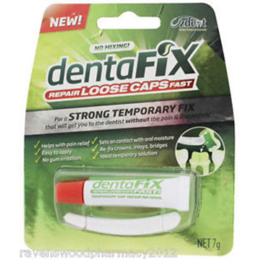 Dentafix Loose Cap Repair 7g - HealthPorter NZ