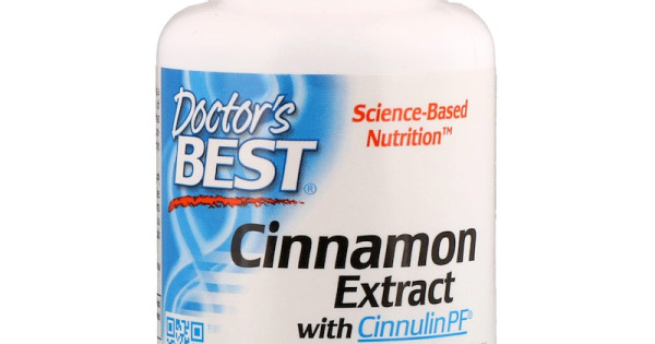 Doctor's Best Cinnamon Extract with Cinnulin PF 125mg 60 ...