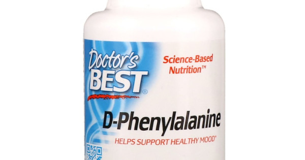 Doctor's Best D-Phenylalanine 500mg 60 Capsules - Health ...