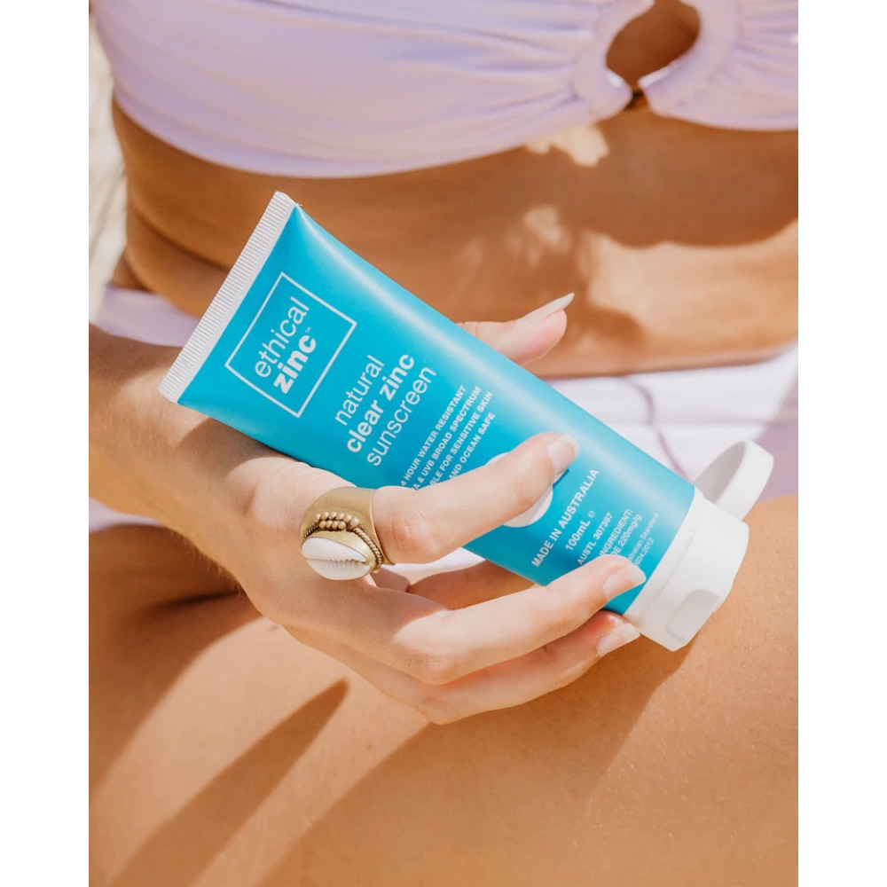 Ethical Zinc Natural Clear Zinc Sunscreen | HealthPorter NZ