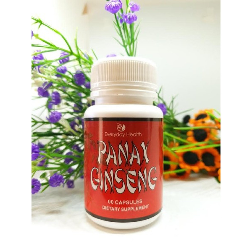 Everyday Health Panax Ginseng 90 Capsules - HealthPorter NZ