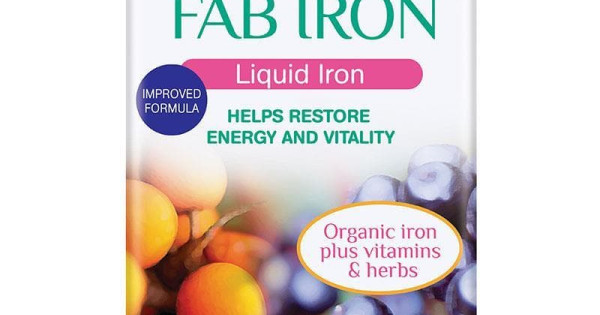 Fab Iron Liquid Iron 20x10ml Sachets - HealthPorter