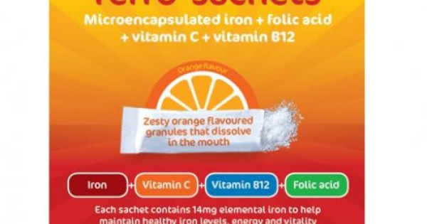 Ferro-Sachets Liposomal Iron 28x1.5g Sachets - HealthPorter