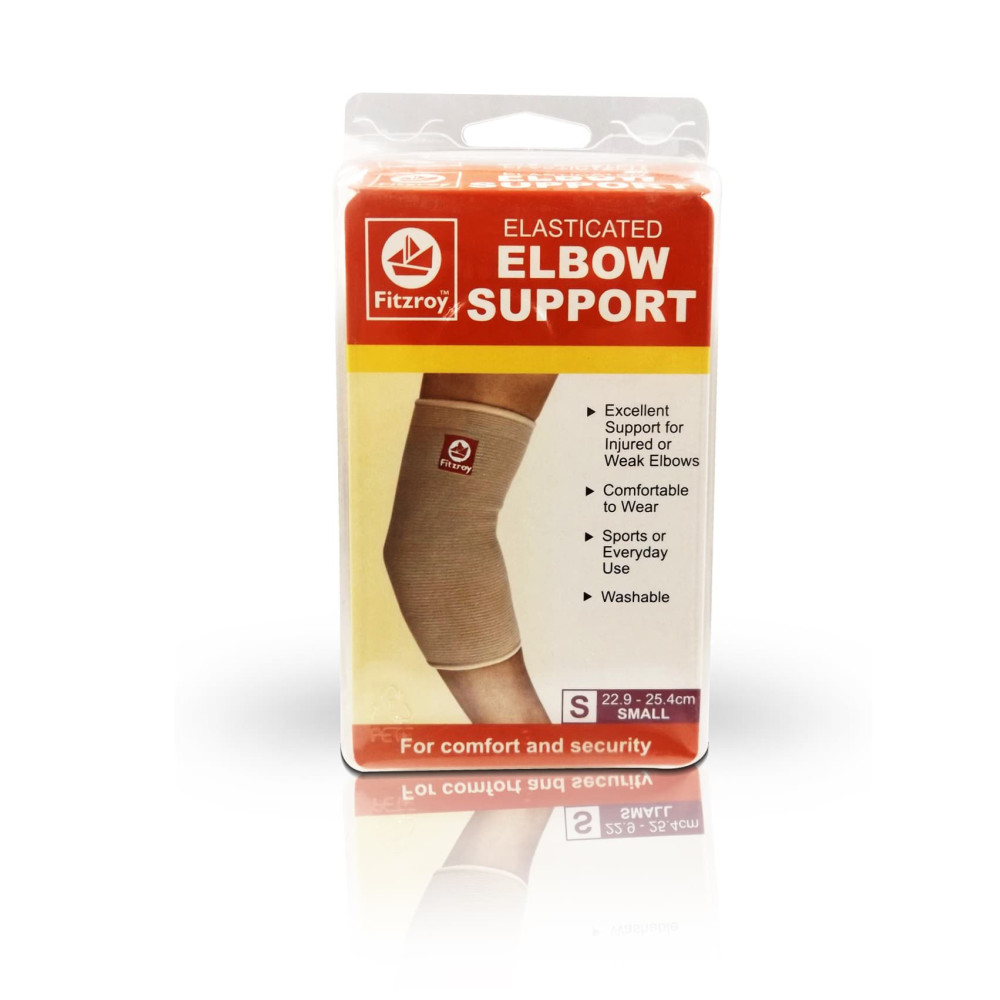 Fitzroy Elasticated Elbow Support Small - HealthPorter