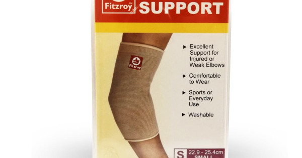 Fitzroy Elasticated Elbow Support Small - HealthPorter