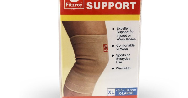 Fitzroy Elasticated Knee Support X-Large - HealthPorter