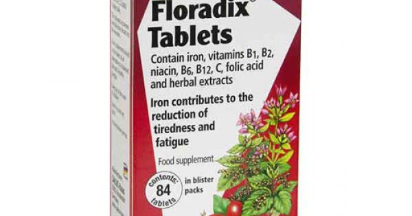 Floradix Iron & Vitamins 84 Tablets - HealthPorter