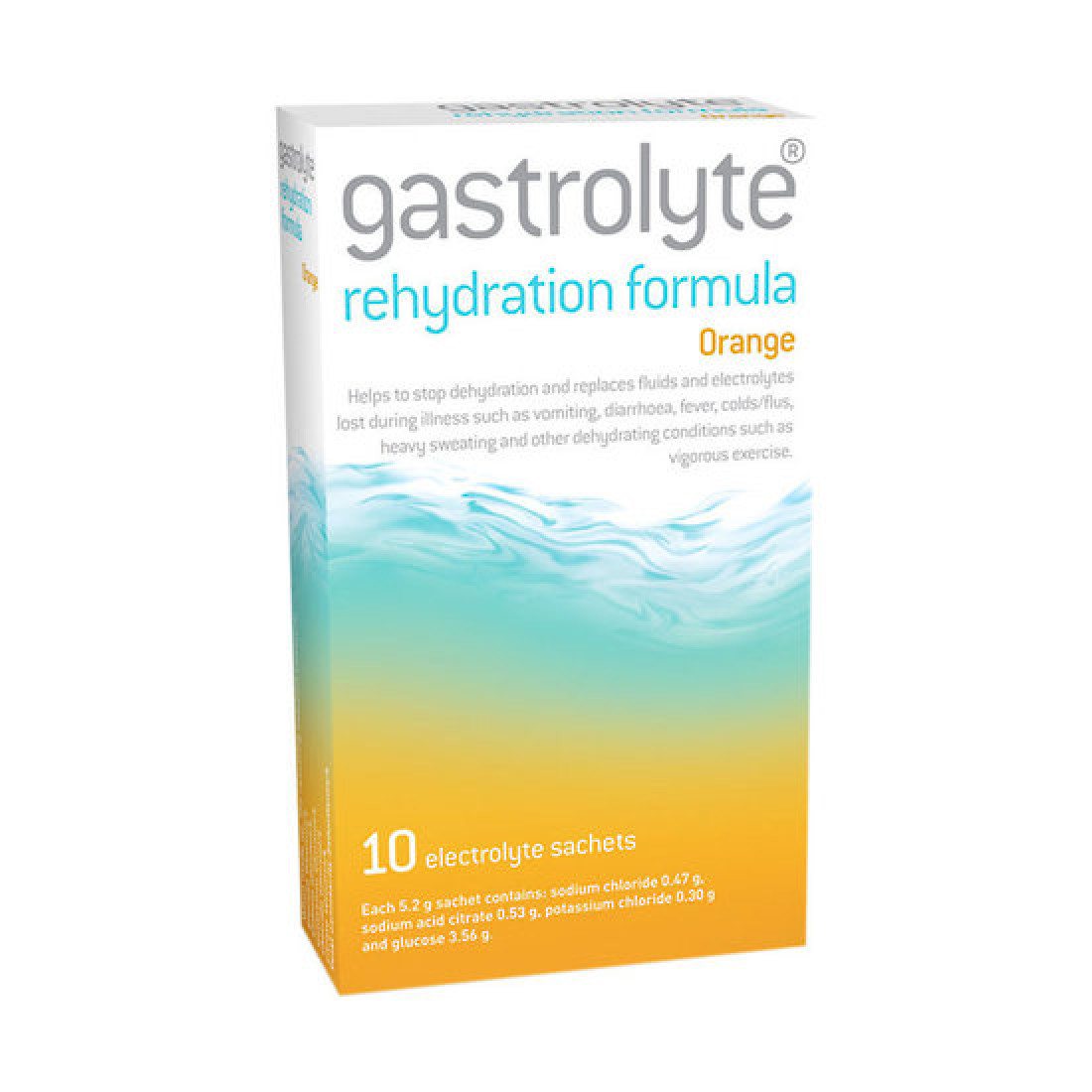 Gastrolyte 10 Sachets - HealthPorter