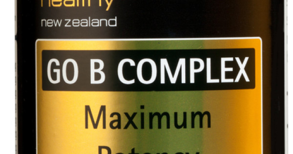 GO Healthy GO B Complex Maximum Potency 120 Capsules - H ...
