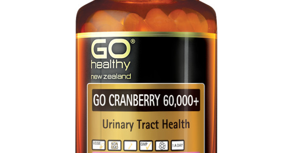 GO Healthy GO Cranberry 60,000+ 30 Capsules - HealthPorter
