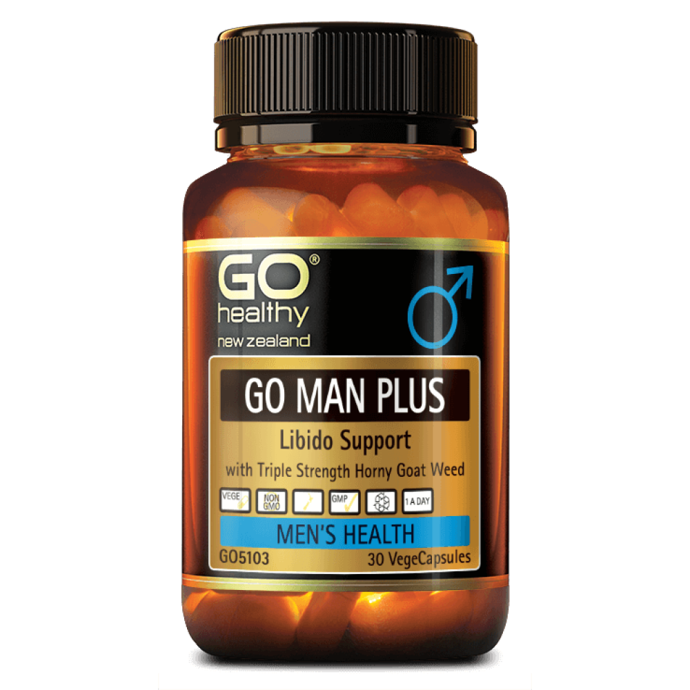 GO Healthy GO Man Plus 30 Capsules - HealthPorter