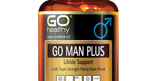 GO Healthy GO Man Plus 60 Capsules | HealthPorter NZ