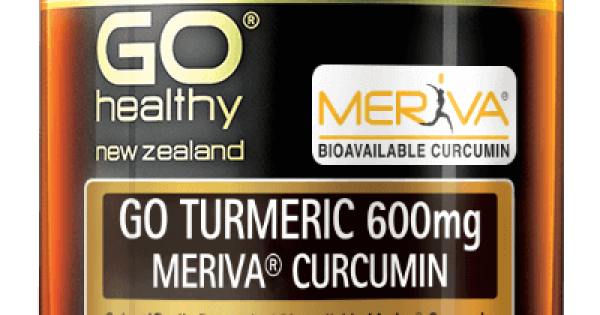 GO Healthy GO Turmeric 600mg Meriva Curcumin 30 Capsules ...