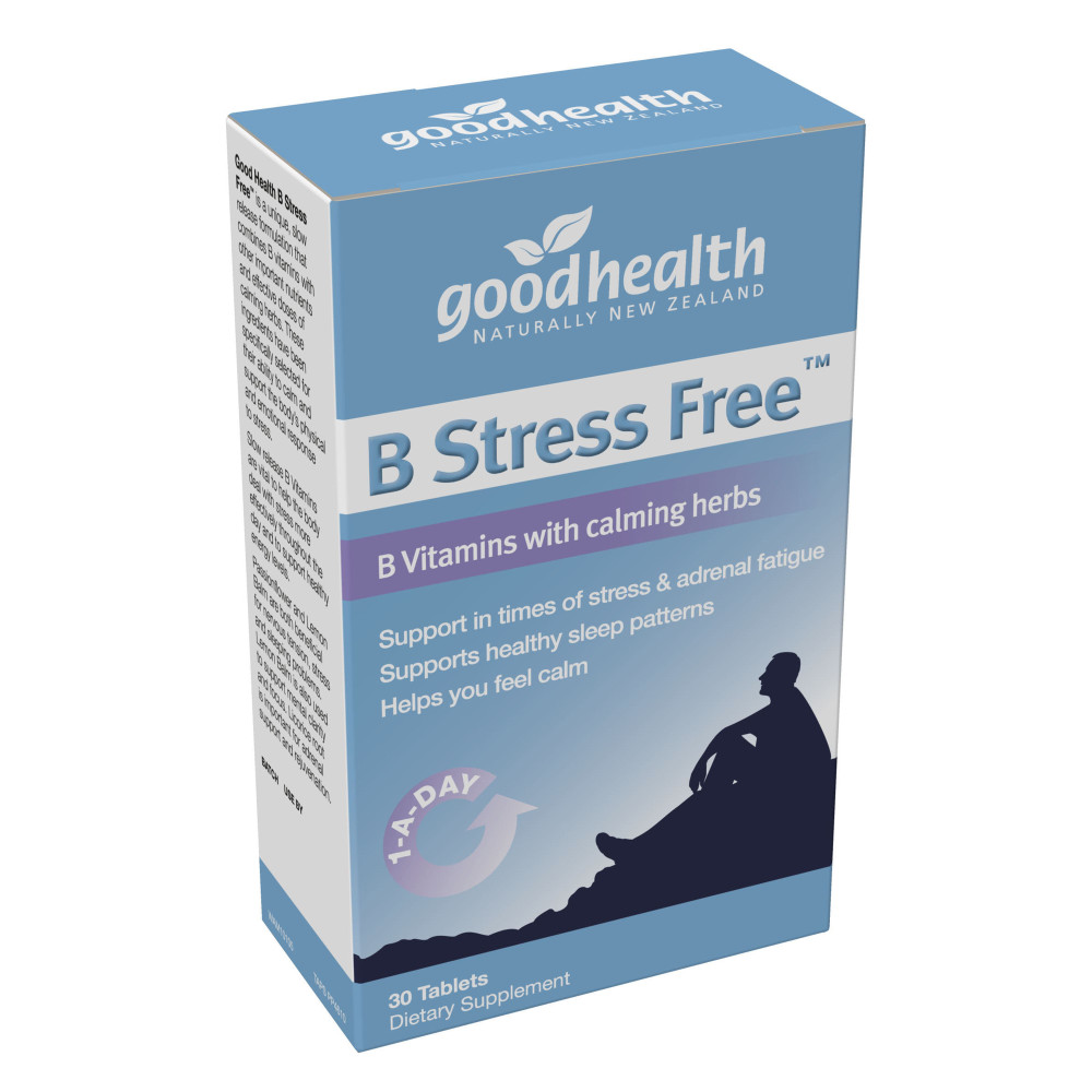 Good Health B Stress Free 30 Tablets - HealthPorter