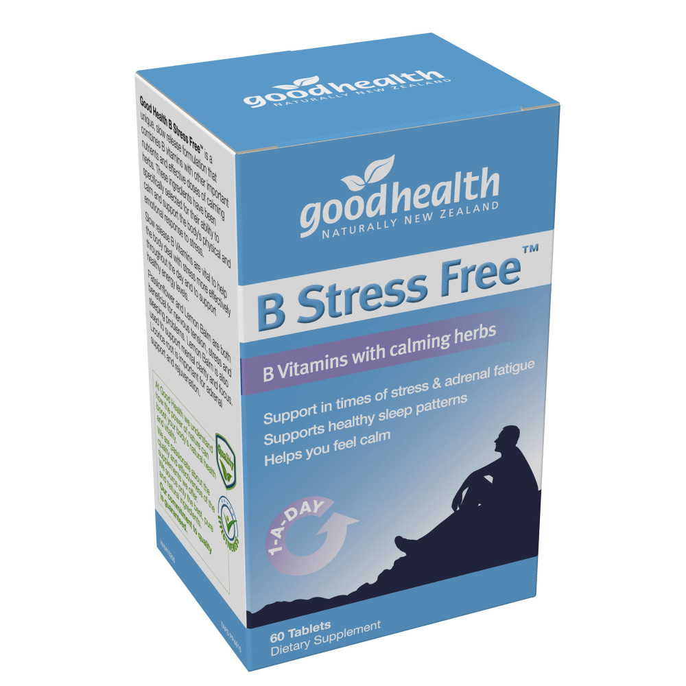 Good Health B Stress Free 60 Tablets - HealthPorter