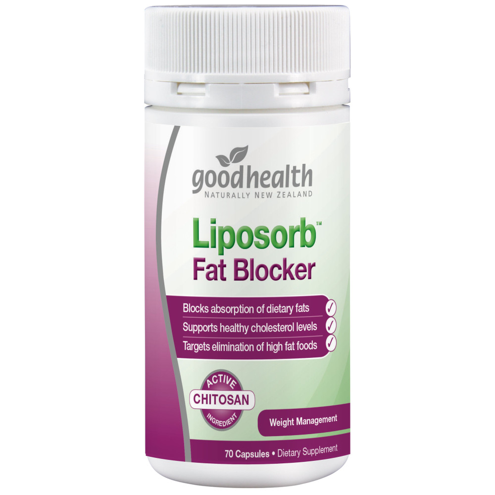 Good Health Liposorb Fat Blocker 70 Capsules - HealthPorter