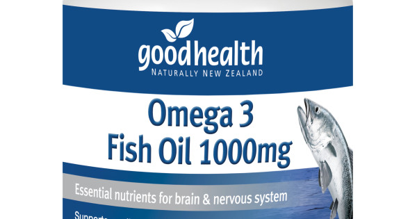 Good Health Omega 3 Fish Oil 1000mg 400 Capsules - Healt ...
