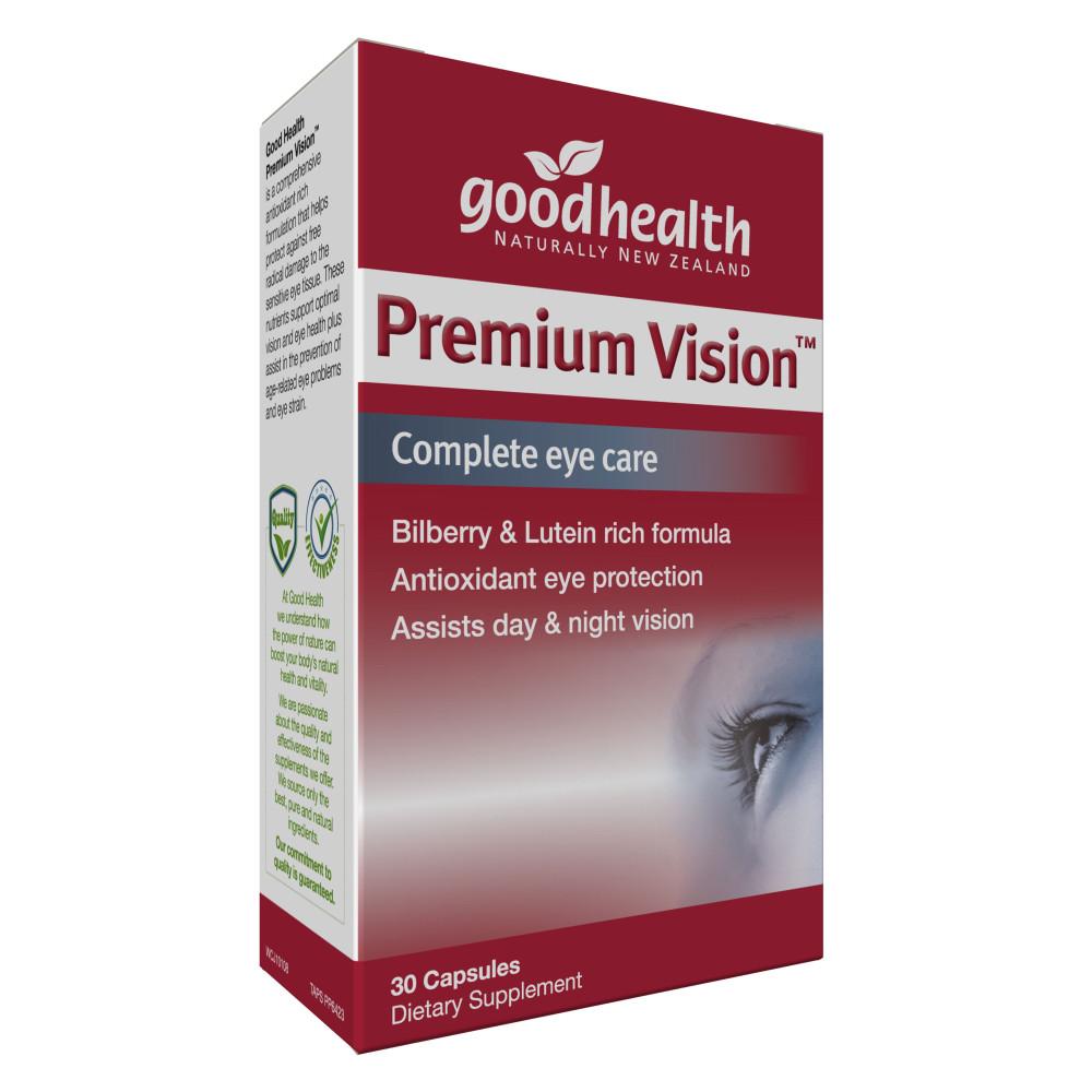 Good Health Premium Vision 30 Capsules - HealthPorter