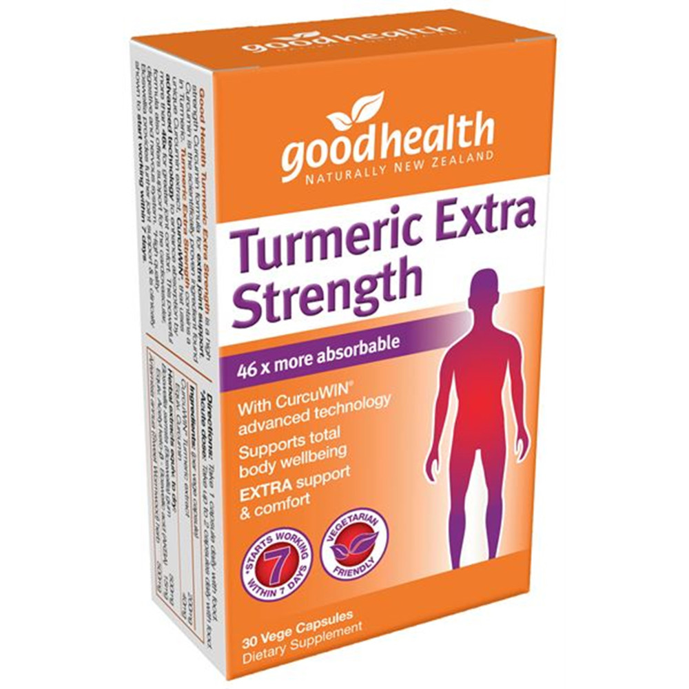 Good Health Turmeric Extra Strength 30 Capsules - Health ...