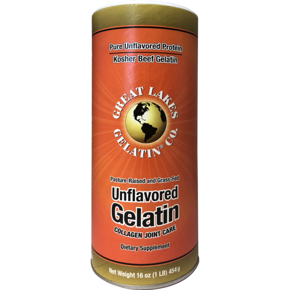 Great Lakes Gelatin Beef Hide Gelatin Collagen Powder 454g ...